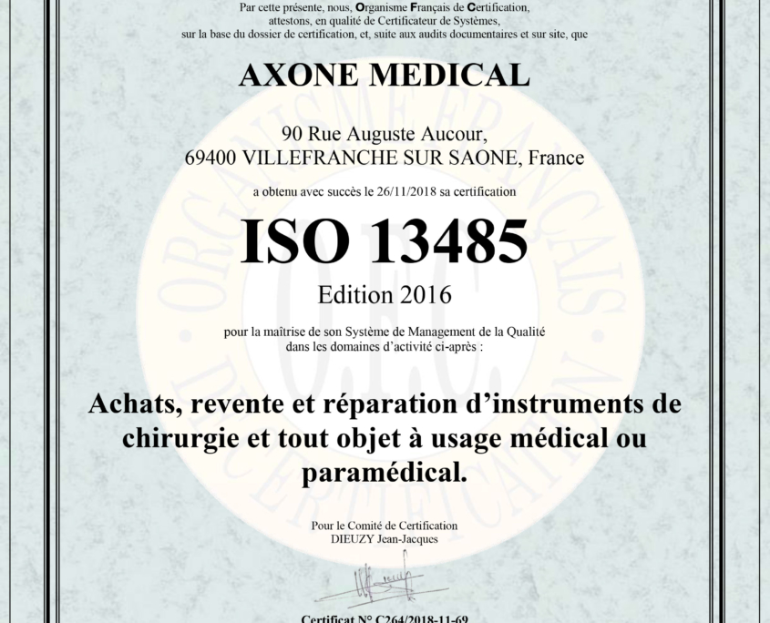 Notre approche et notre équipe - Axone Medical - Belleville en Beaujolais